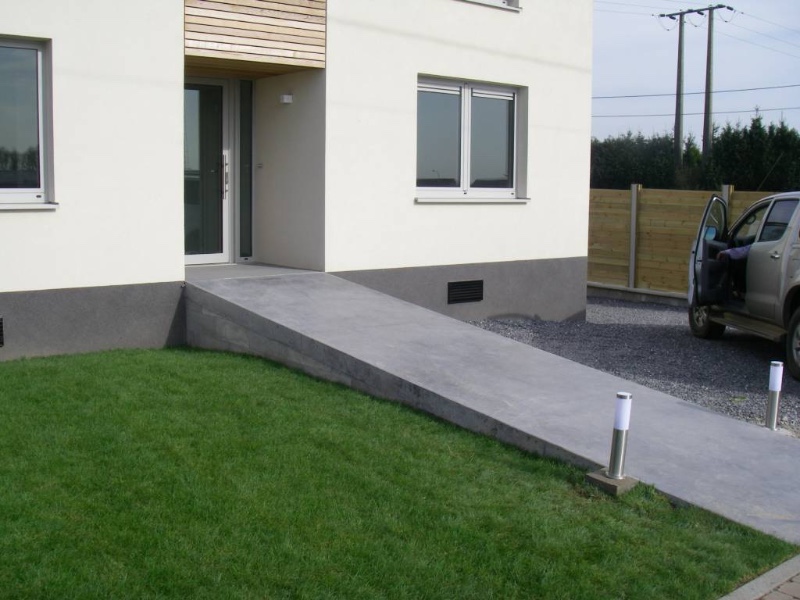 Idée travaux : rampe d'accès PMR
